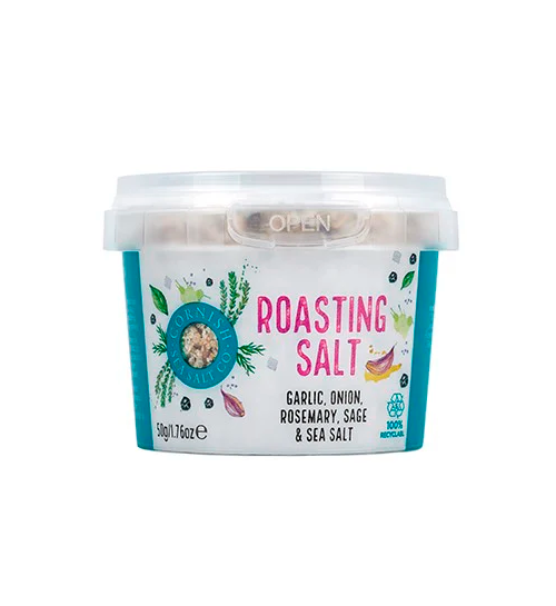 Cornish Sea Salt "Roasting Salt", 50 g., England - Chas. E. Vinhandel