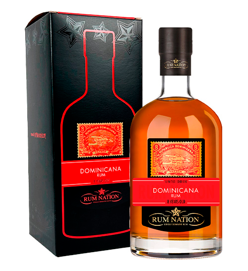 Rum Nation Dominican 8 Years Old - Chas. E. Vinhandel